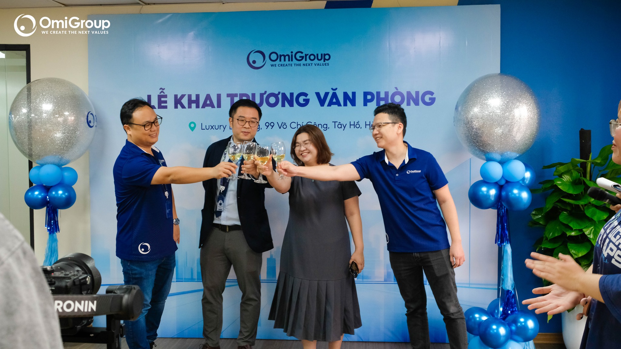 CHÚC MỪNG OMIGROUP KHAI TRƯƠNG VĂN PHÒNG THỨ 3 TẠI HÀ NỘI